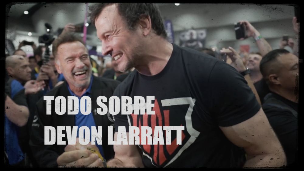 Todo sobre DEVON LARRATT: altura, peso, rutina